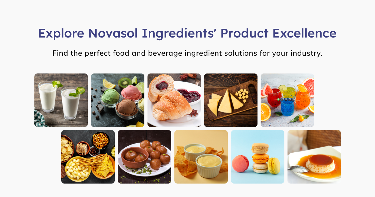 Custom Food Solutions | Extensive Ingredient Range