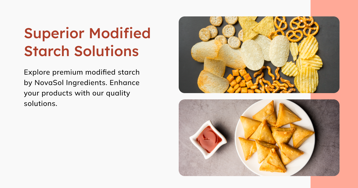 Modified Starch Supplier | Preferred Modified Starch Distributor